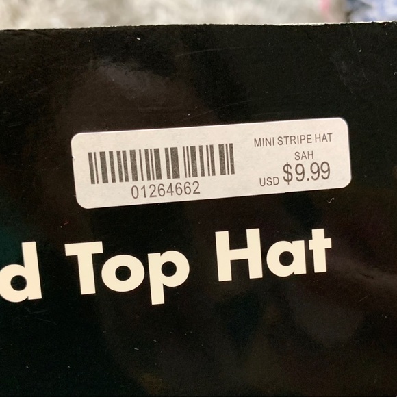 Spirit | Accessories | Spirit Mini Stripe Top Hat | Poshmark